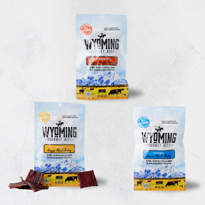 Beef Jerky Sampler - Three Flavor – Wyoming Authentic