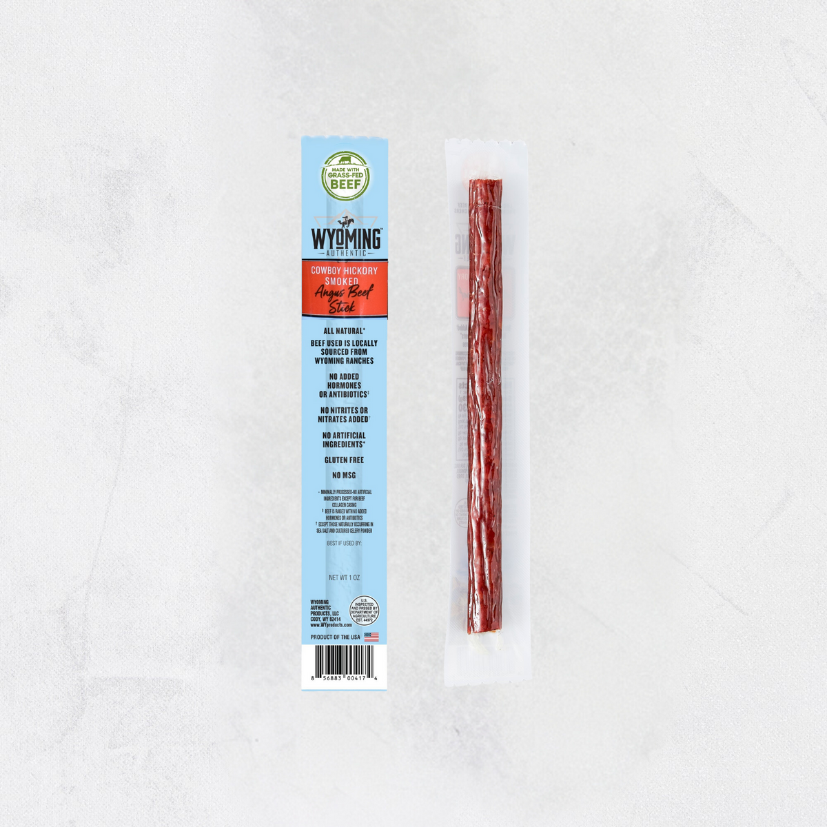 Cowboy Hickory Smoked Angus Beef Sticks – Wyoming Authentic