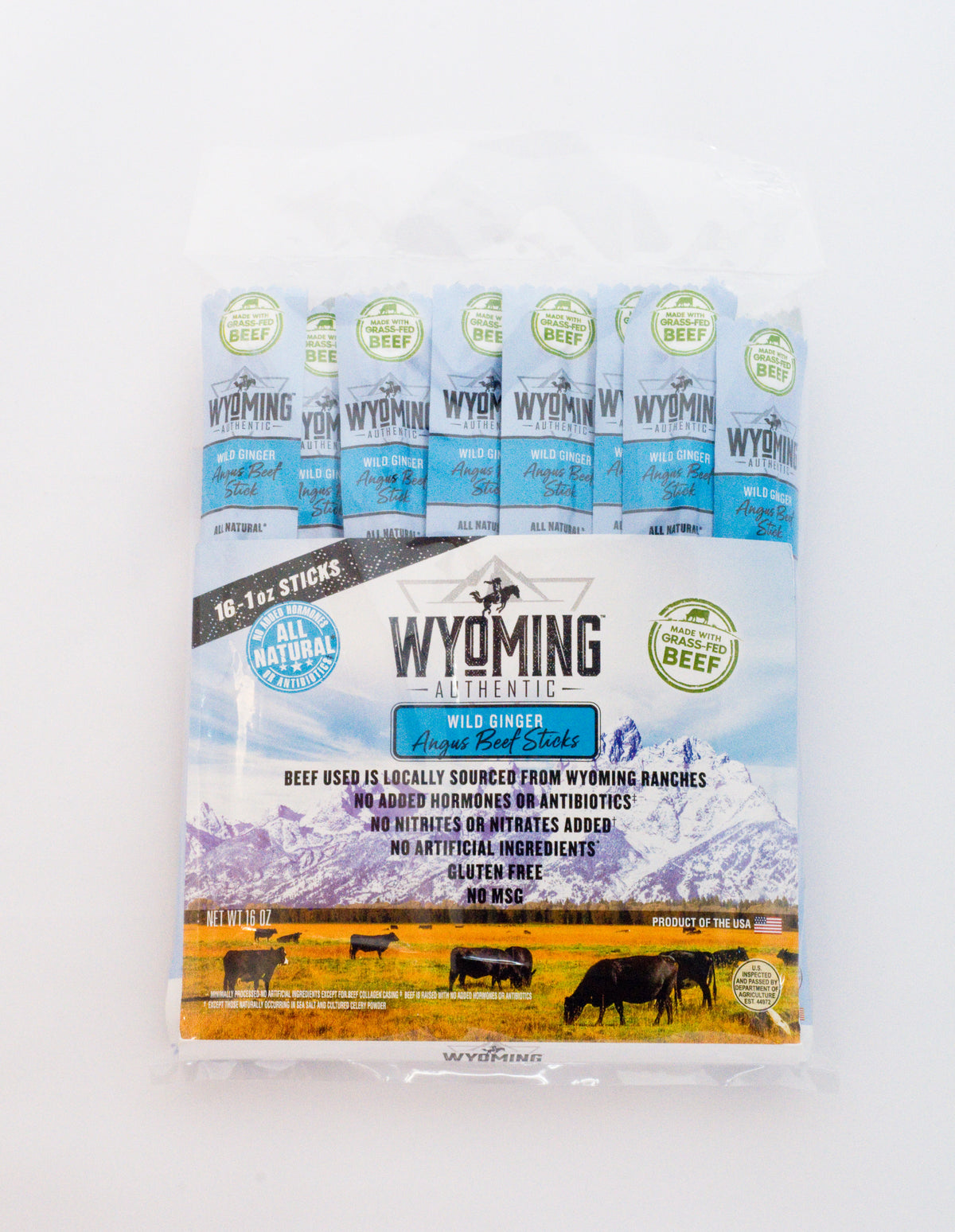 Wyoming Authentic - Gourmet, All Natural Grass Fed Beef Jerky & Snacks