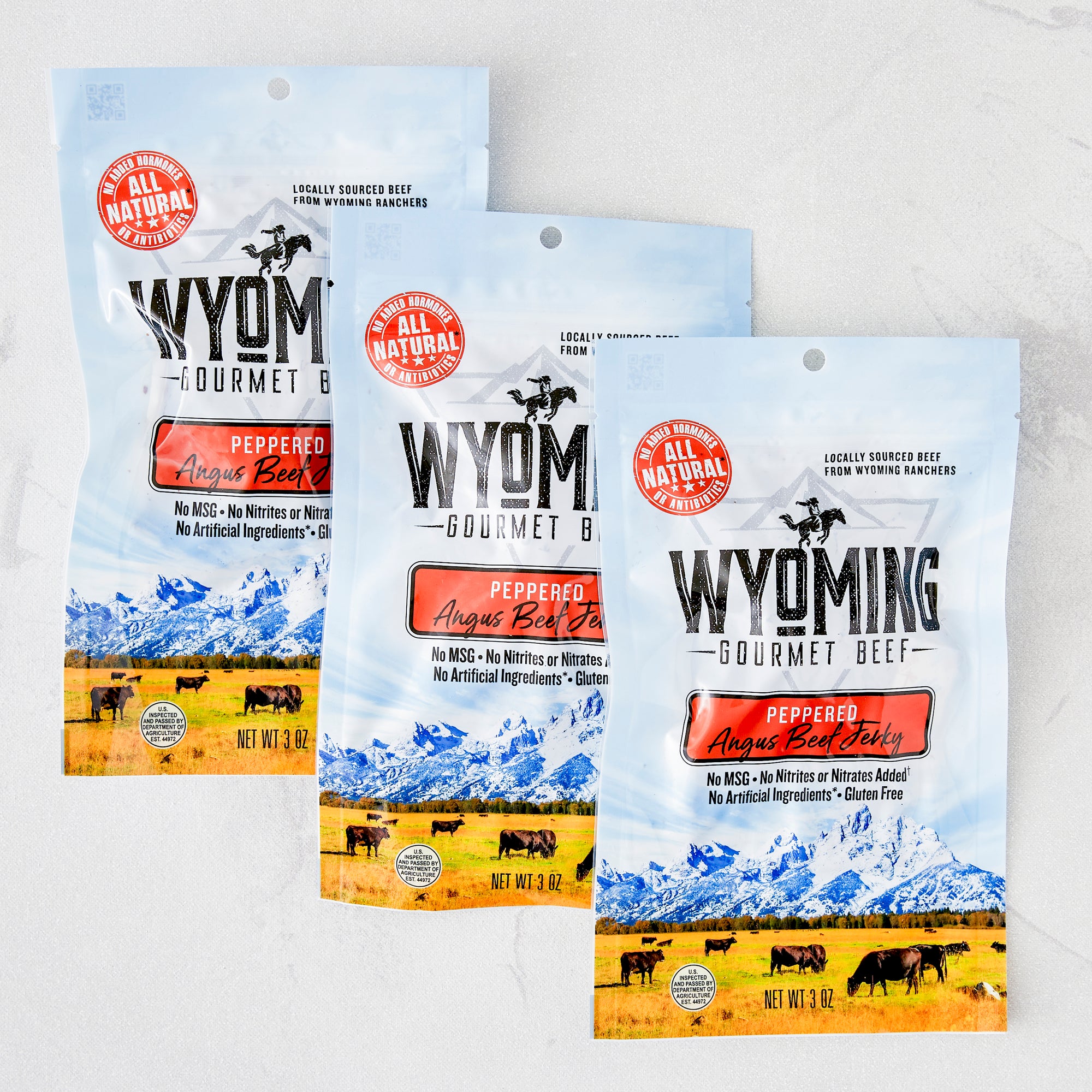 Peppered Angus Beef Jerky – Wyoming Authentic