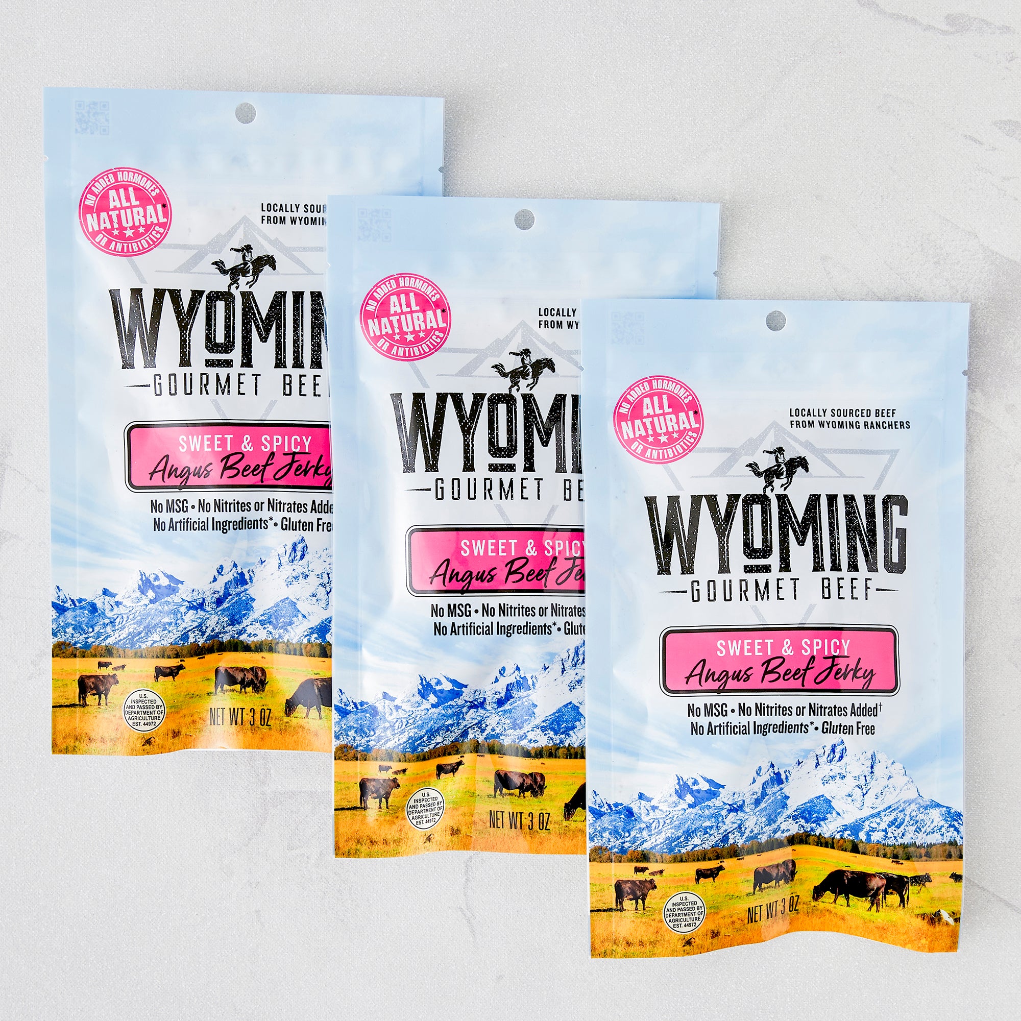Sweet & Spicy Angus Beef Jerky – Wyoming Authentic