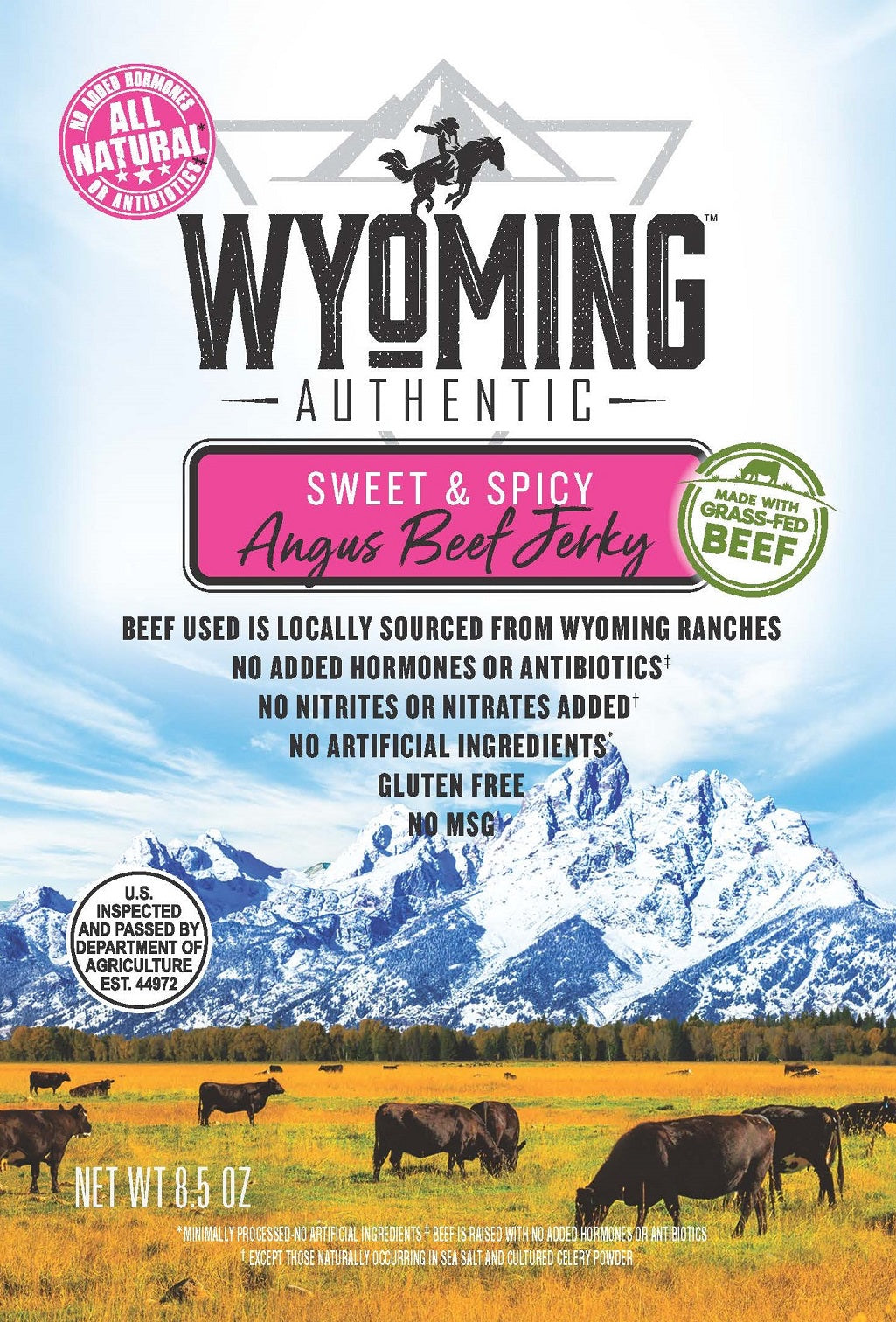 Sweet & Spicy Angus Beef Jerky – Wyoming Authentic